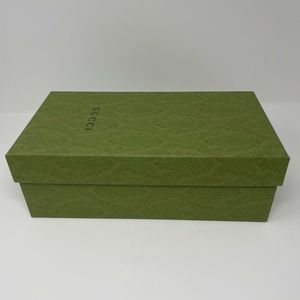 Gucci | Accessories | Authentic Gucci Green Shoe Box | Poshmark